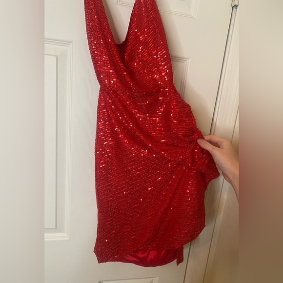 SHEIN | Intimates & Sleepwear | Sequin Red Dress | Poshmark